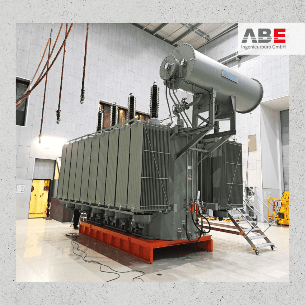 Elektrische Prüfung eines 110kV Transformators | ABE-Gruppe